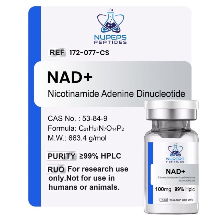NAD+ 100mg - NUPEPS Peptides